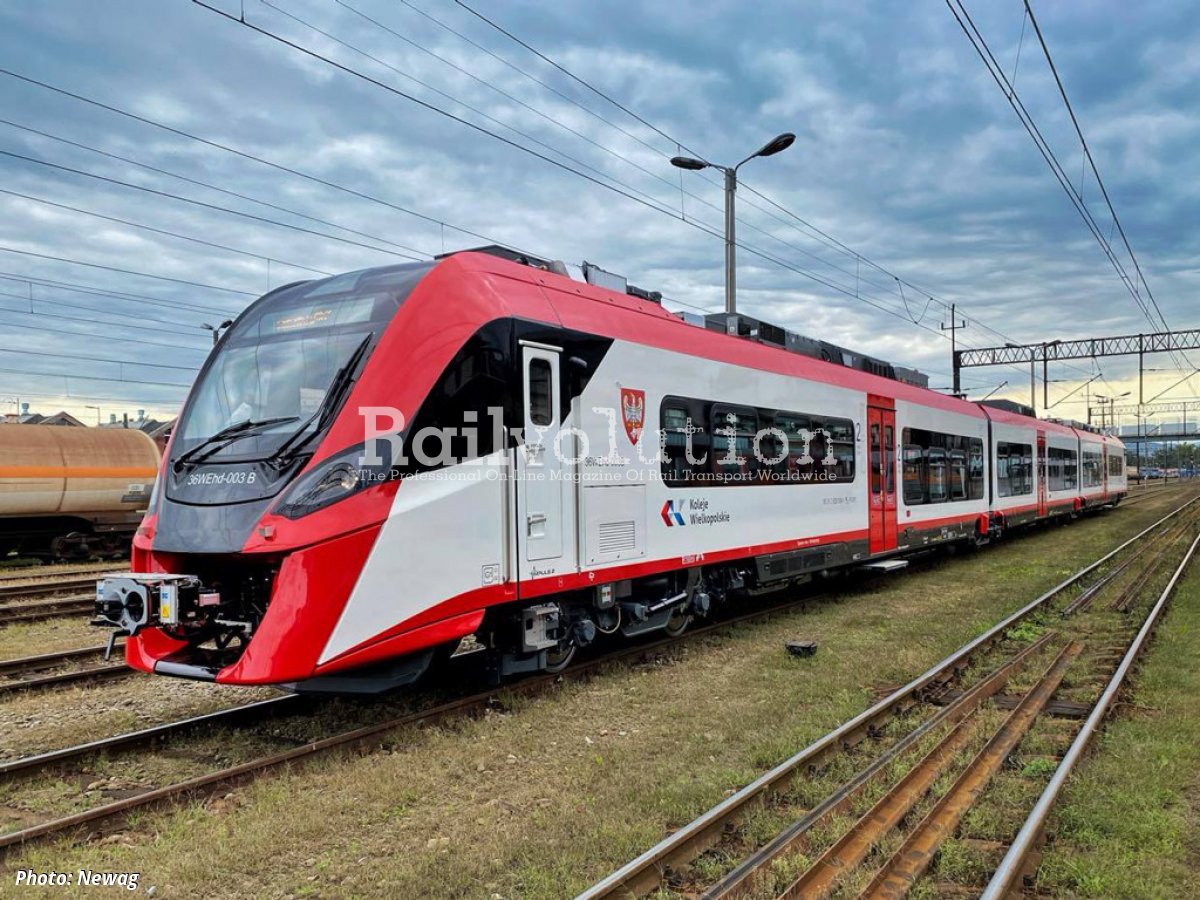 First Impuls 2 DMU For Koleje Wielkopolskie On Test | Railvolution