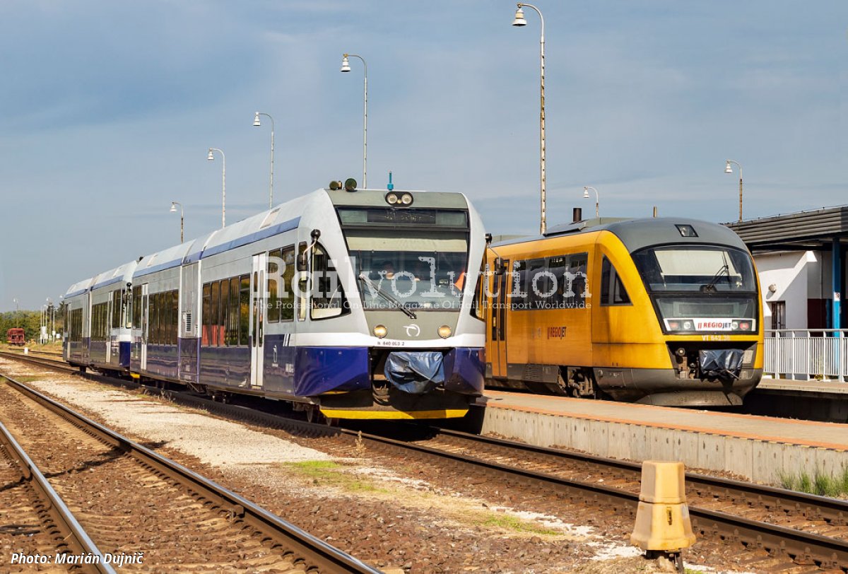 ZSSK And ÖBB Vehicles Tested Between Bratislava And Komárno | Railvolution
