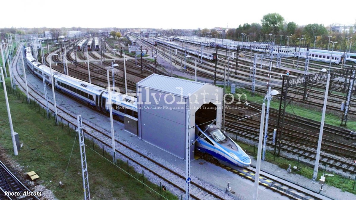 Alstom’s HealthHub TrainScanner In Warszawa | Railvolution