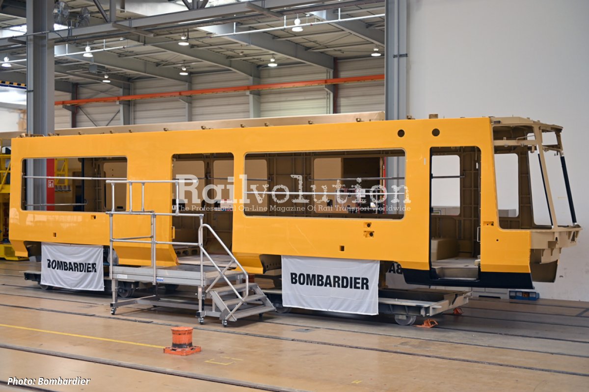First Bodyshell For New Dresden Flexity | Railvolution