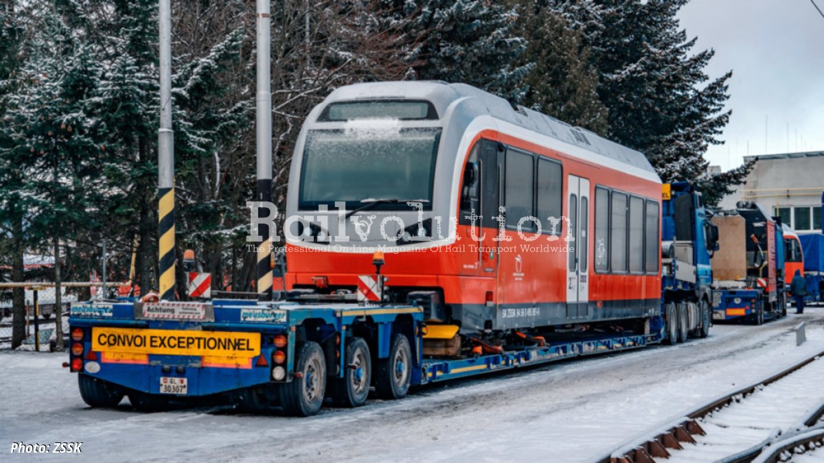 First ZSSK's New GTW 2/6 EMU Arrived | Railvolution