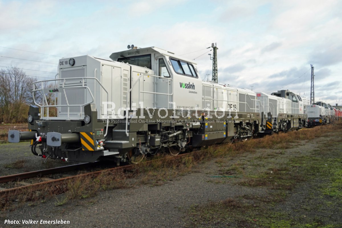 DE12 And DE18 Locomotives With DB Cargo | Railvolution