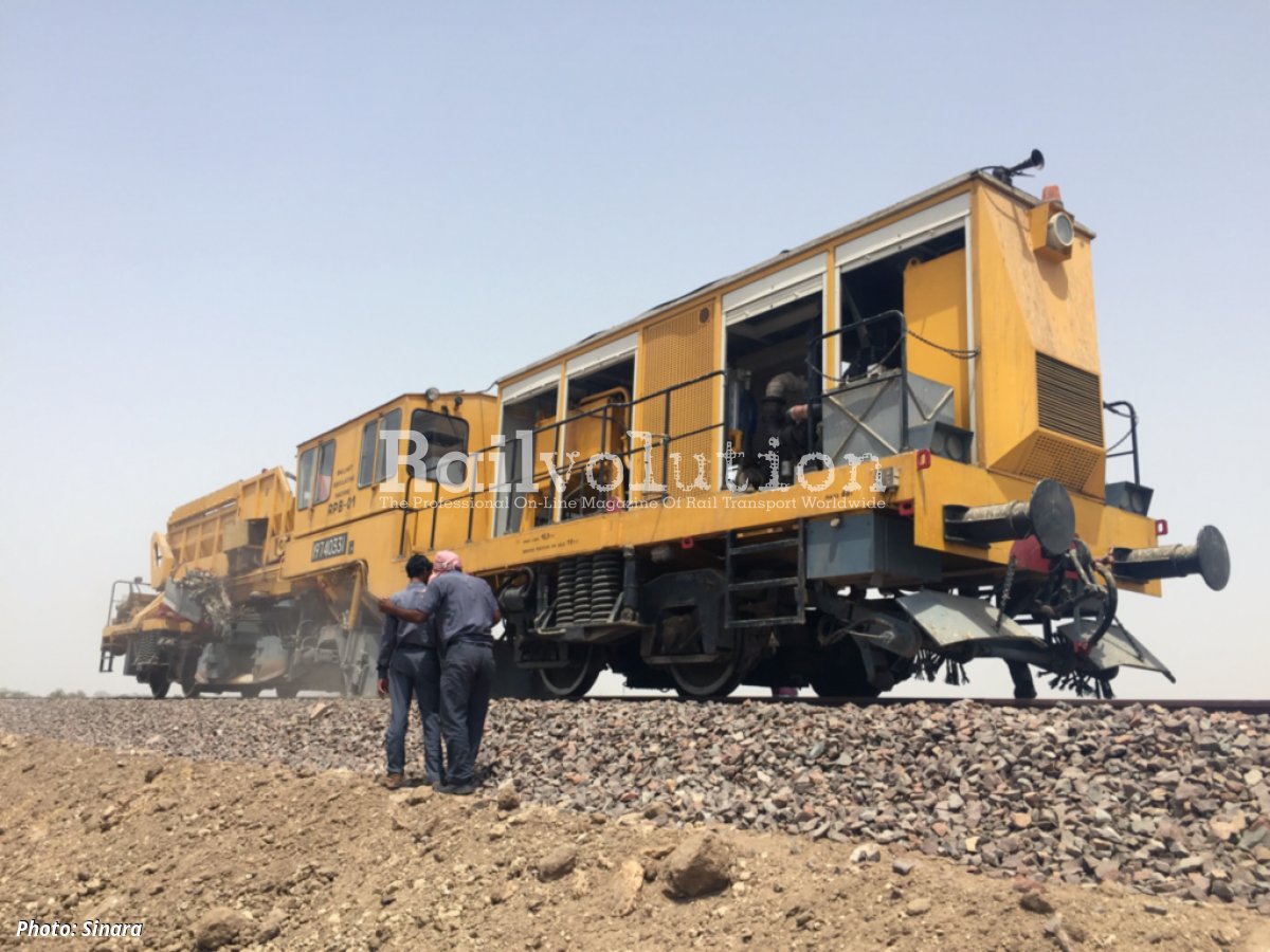 STM-Built Track Maintenance Machines For India | Railvolution