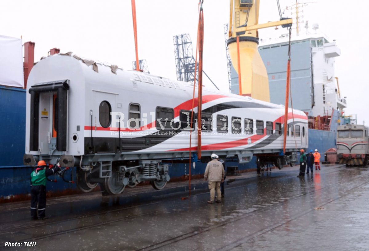 First DJJ-Built Carriages In Egypt | Railvolution
