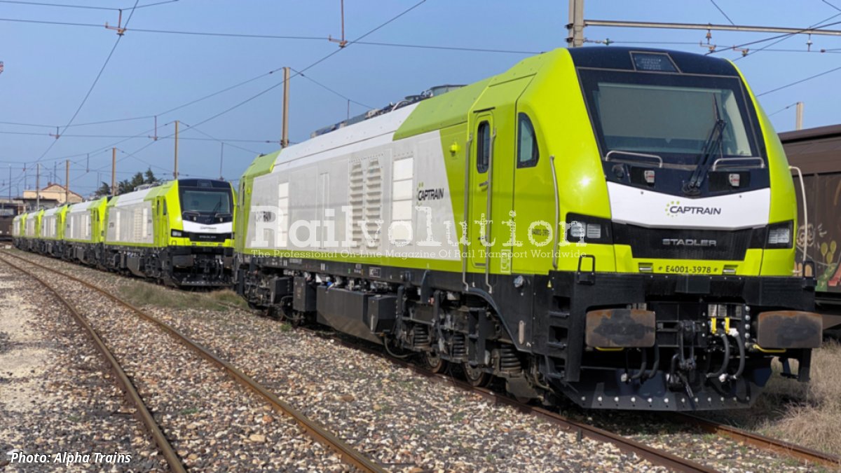 CAPTRAIN France's EURO4001 Fleet Complete | Railvolution