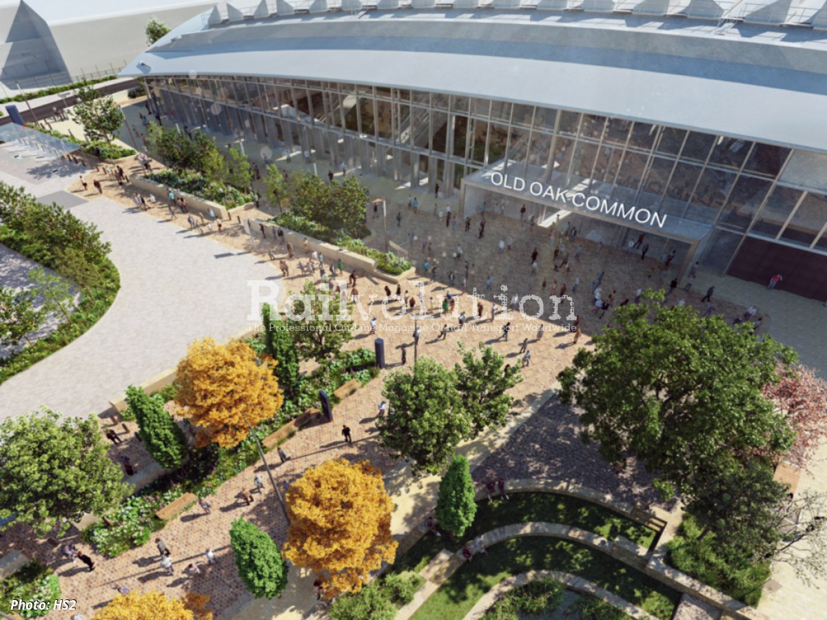 New Designs For Public Space Outside New Old Oak Common Station ...