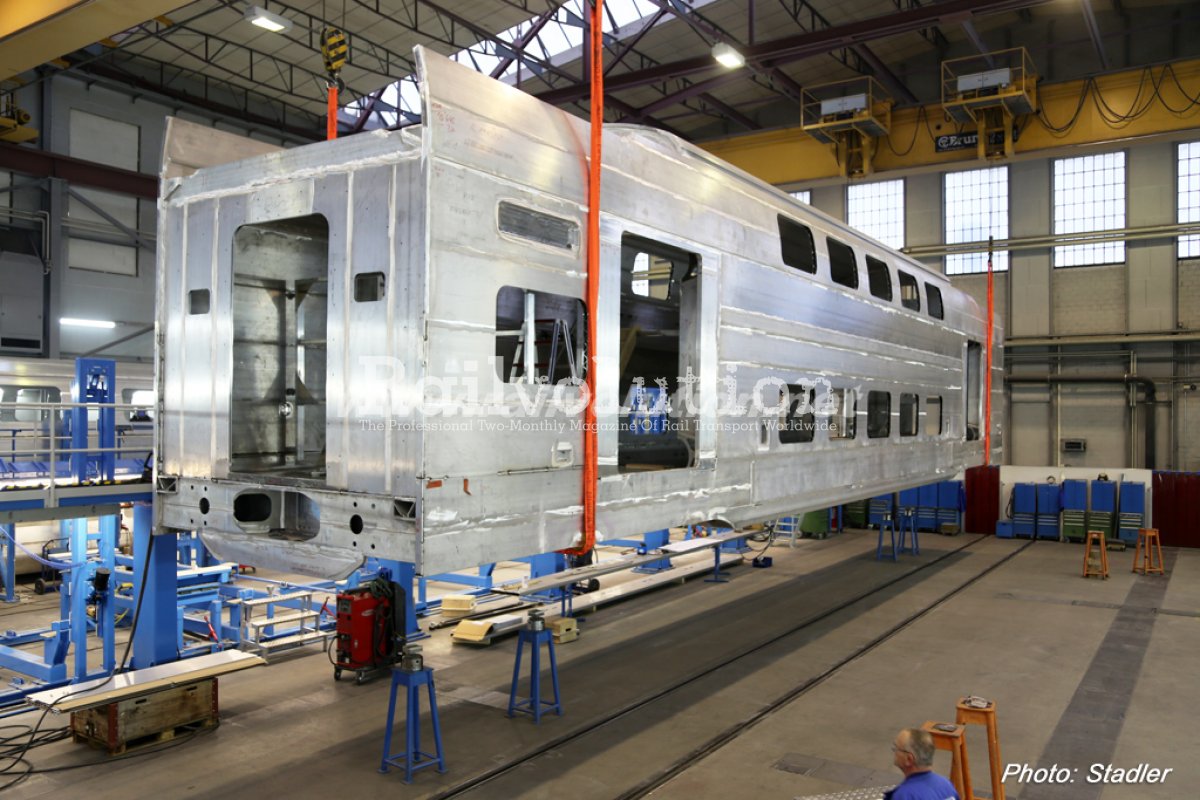 First Aeroexpress KISS EMU Bodyshell | Railvolution