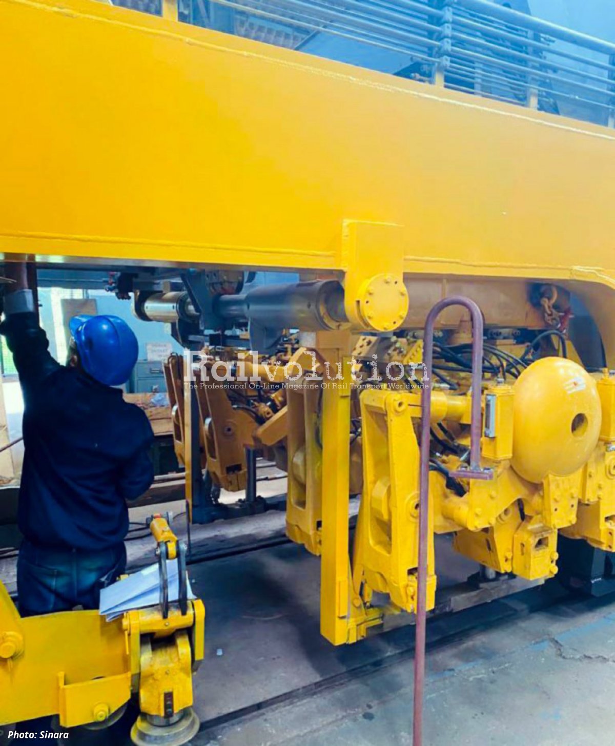 Assembly Of STM Machine Sets Started In India | Railvolution