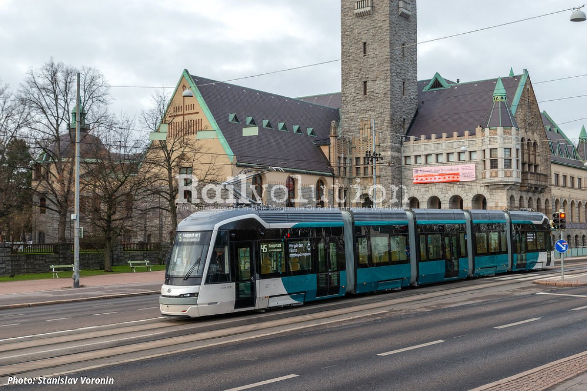 First Raide-Jokeri Tram In Test Service | Railvolution