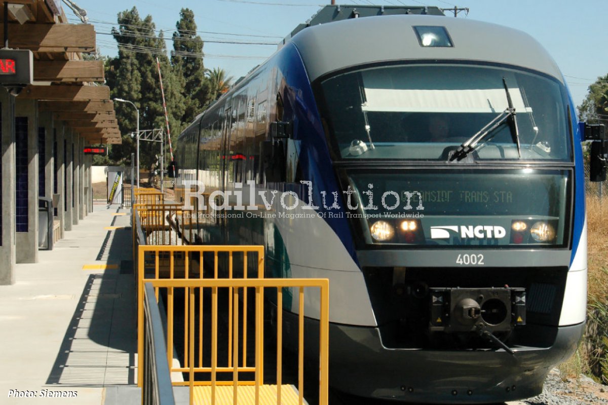 Service Contract For Siemens Sprinters In San Diego | Railvolution
