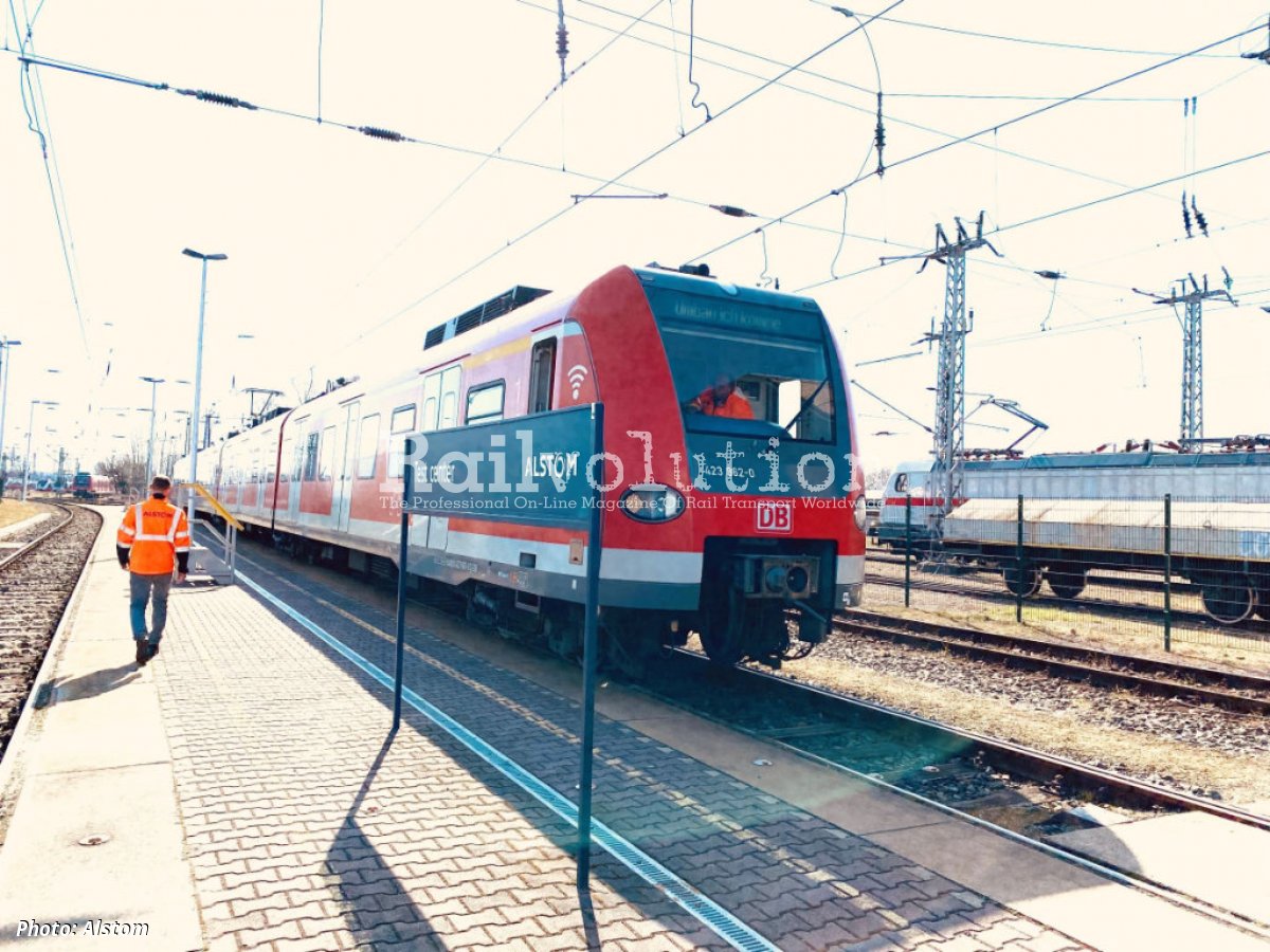 First DB's Class 423 EMU For ETCS OBU | Railvolution