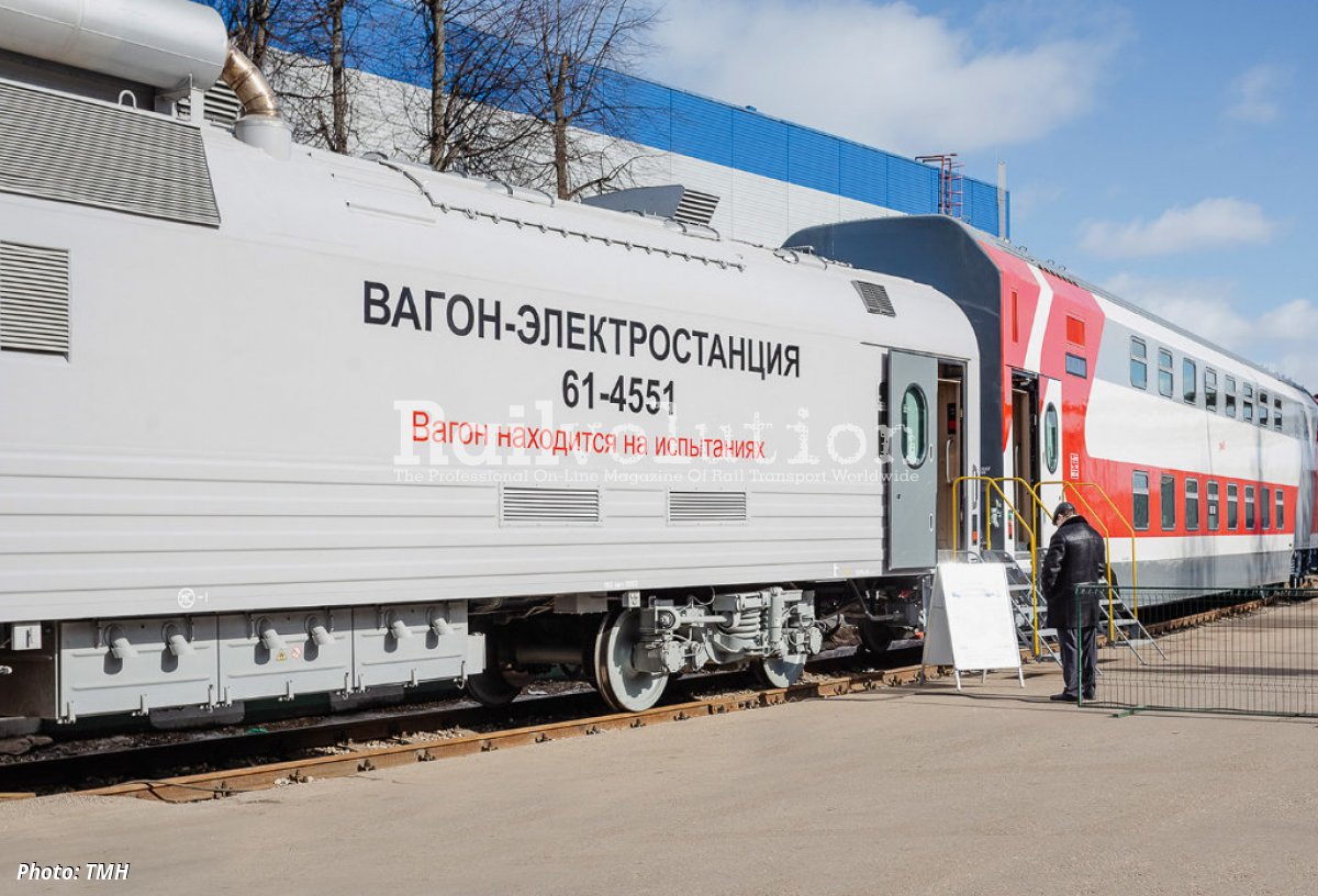 New Tver-Built Generator Car | Railvolution