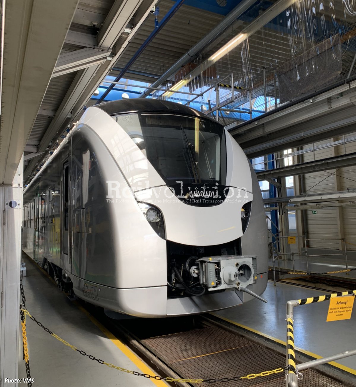 First Coradia Continental BEMU Prepared For Testing | Railvolution