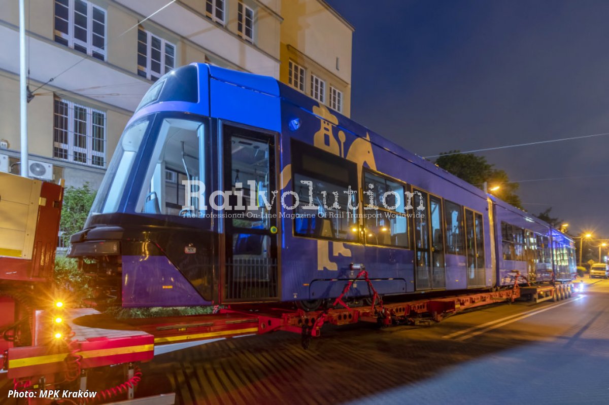 The Delivery Of New Trams To Kraków Has Started | Railvolution