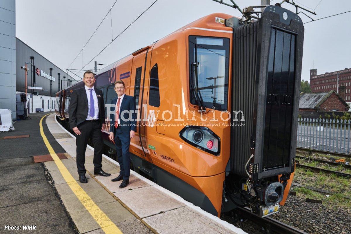 West Midlands Railway Unveiled The Class 196 DMU | Railvolution