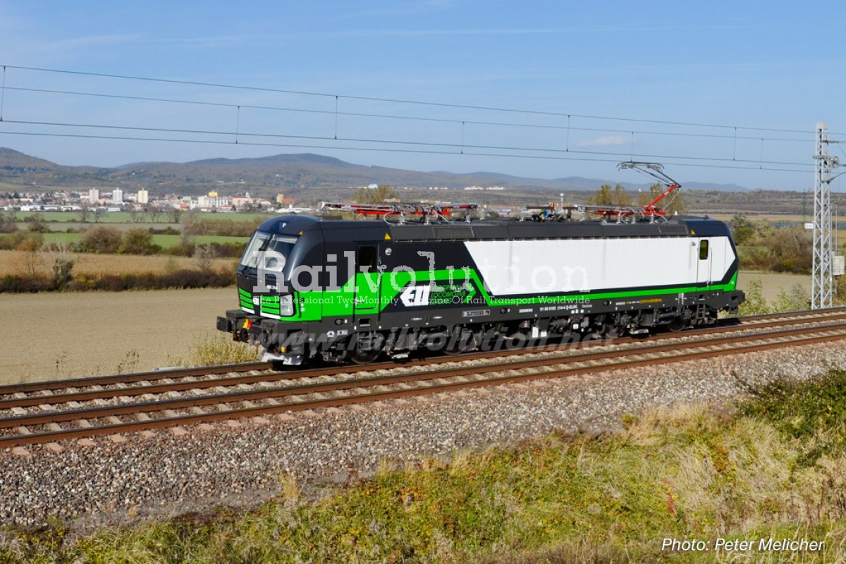 Vectron On Test In Slovakia | Railvolution
