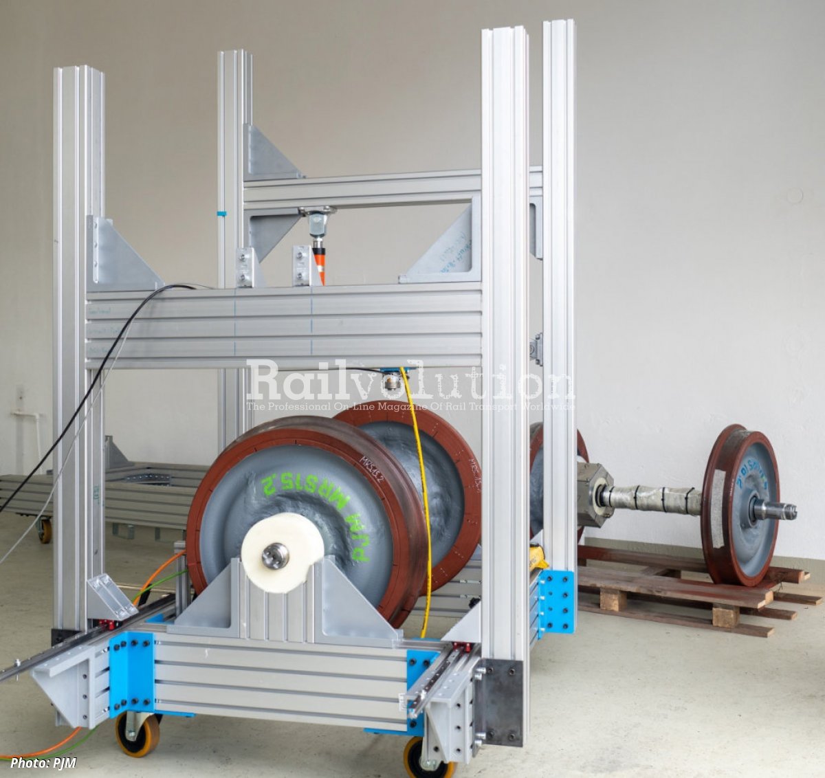PJM Developed A Mobile Calibration Test Rig For Instrumented Wheelsets ...