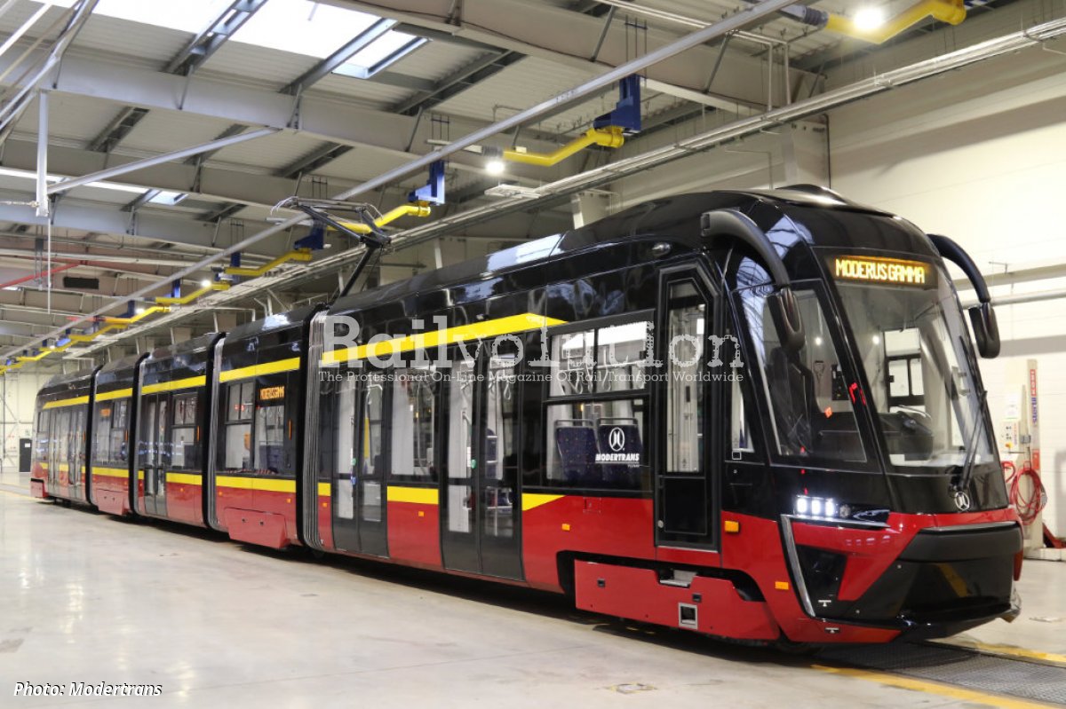 First Moderus Gamma For MPK Łódź | Railvolution