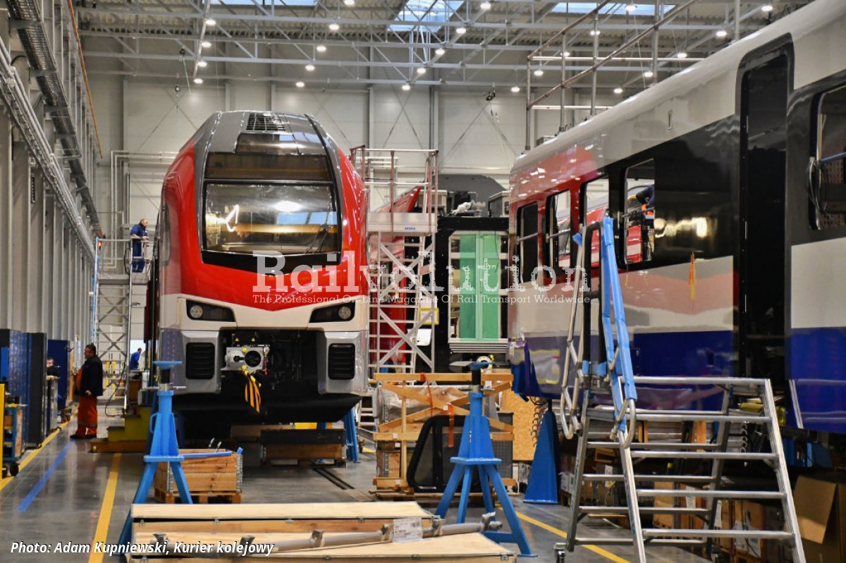 KISS EMUs For ZSSK In Assembly | Railvolution