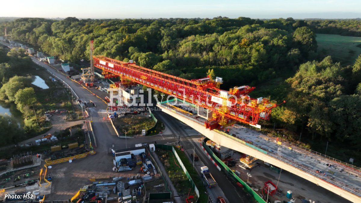 HS2 Completes Foundation Work For UK’s Longest Railway Bridge ...