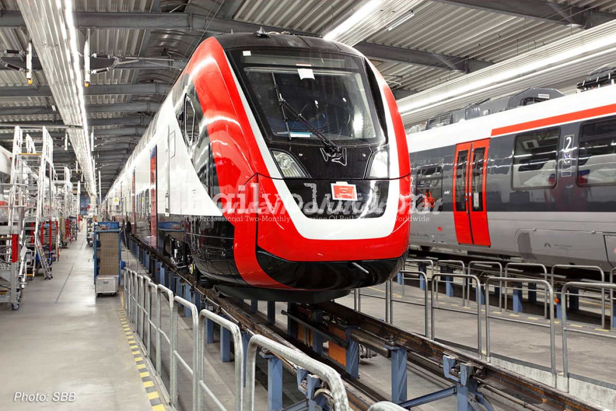 First TWINDEXX Swiss Express | Railvolution