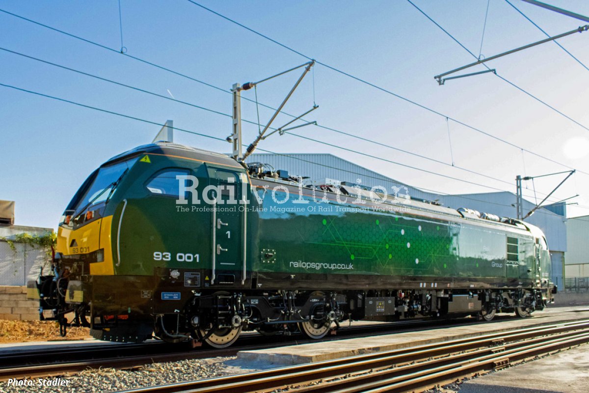 The First Class 93 Locomotive Completed | Railvolution