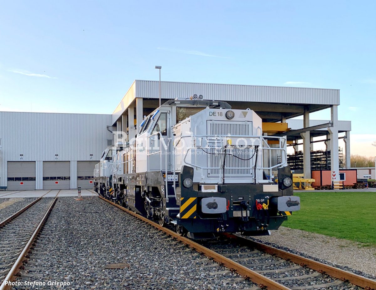 DE 18 Stage V Locomotive Given ERA Approval In Italy | Railvolution