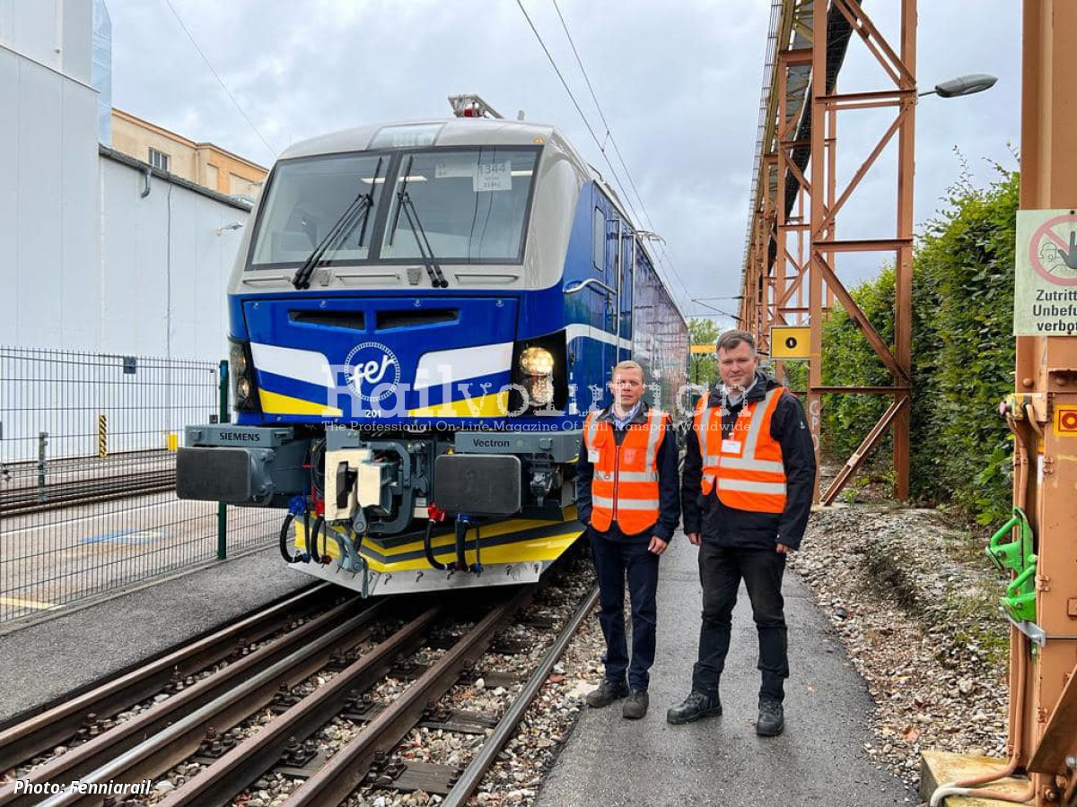 First Vectron for Fenniarail | Railvolution