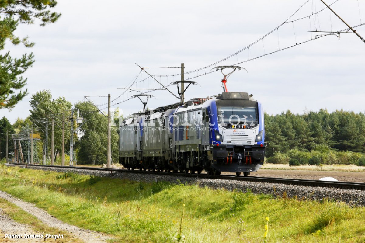 First E4MSUa Griffin on test | Railvolution