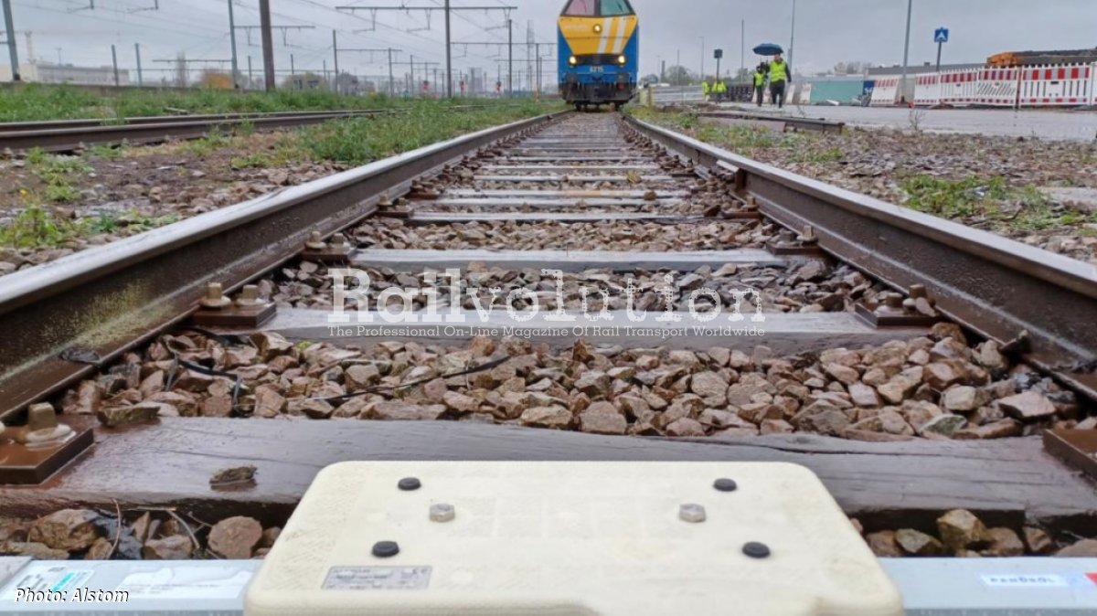 Alstom unveiled the world’s first Eurobalise with integrated encoding ...