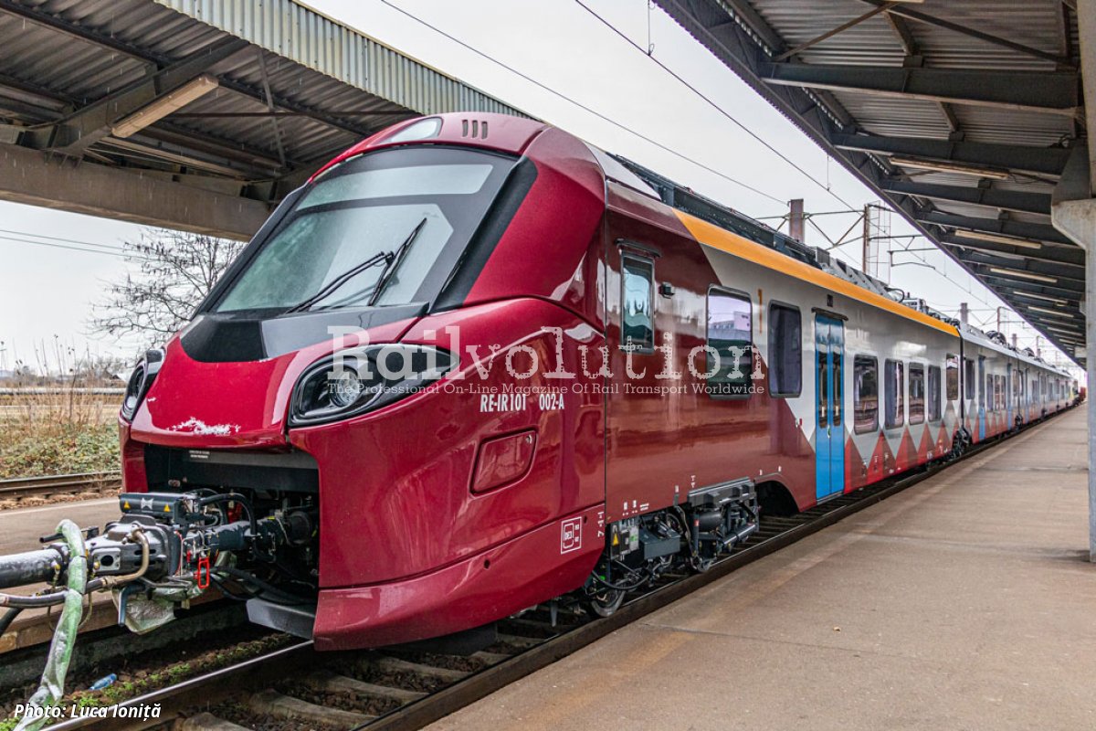 First Coradia Stream in Romania | Railvolution