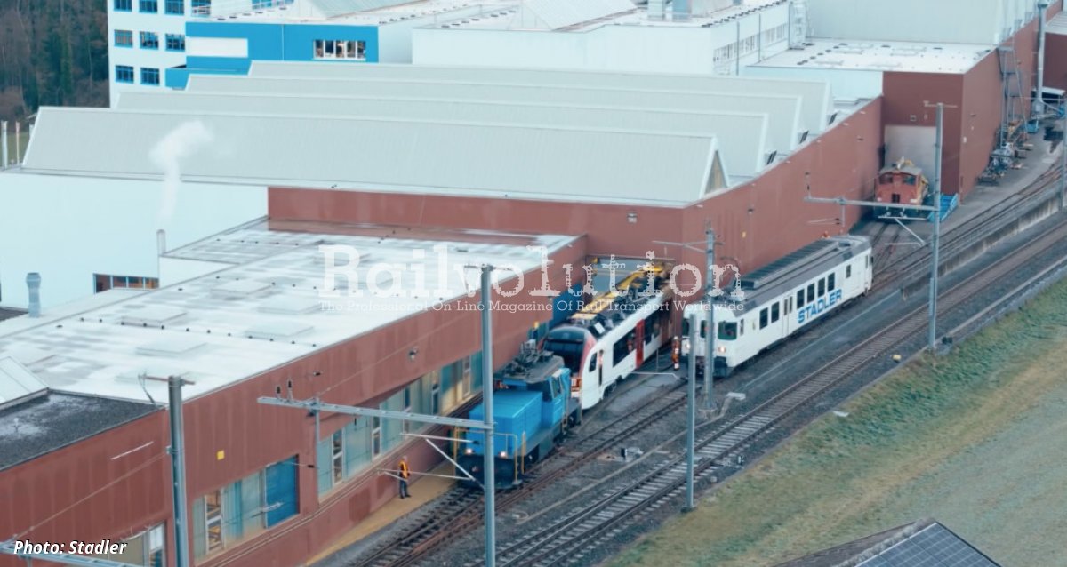 First new SBB FLIRT at Erlen | Railvolution