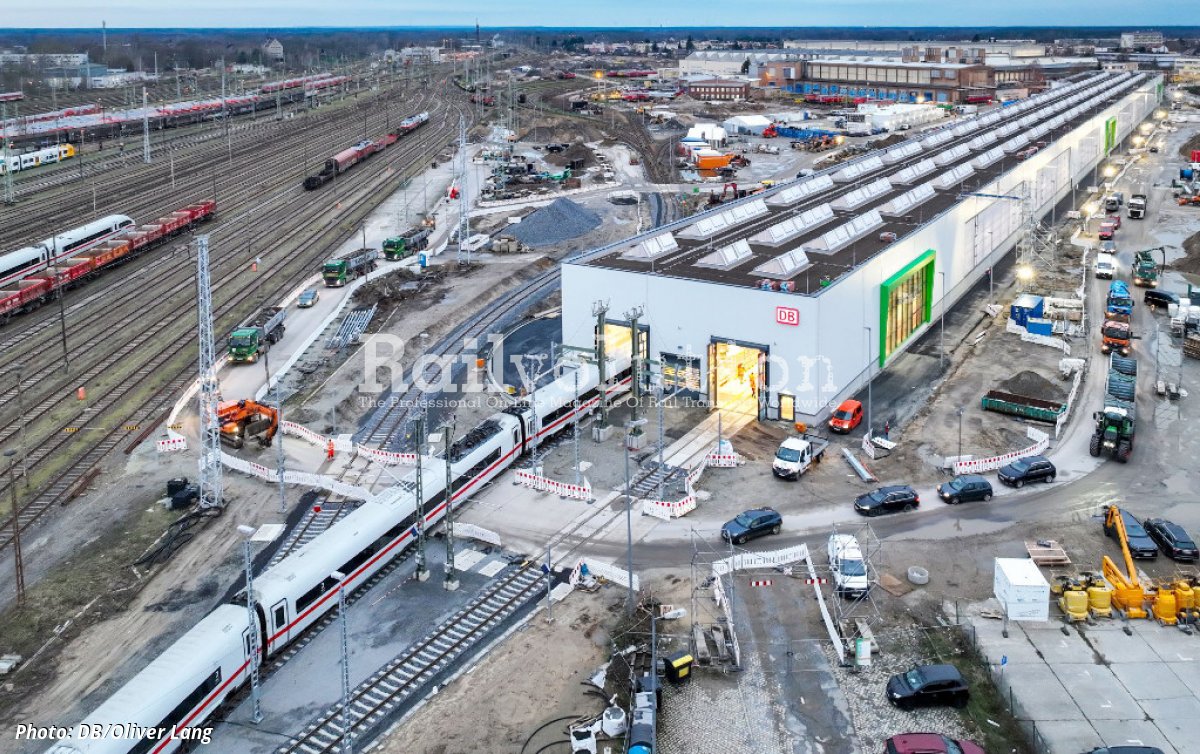 Opening of the new ICE depot in Cottbus | Railvolution