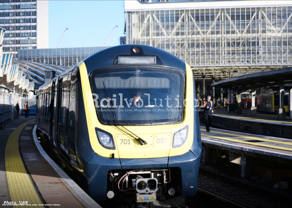 First SWR's Arterio in service | Railvolution