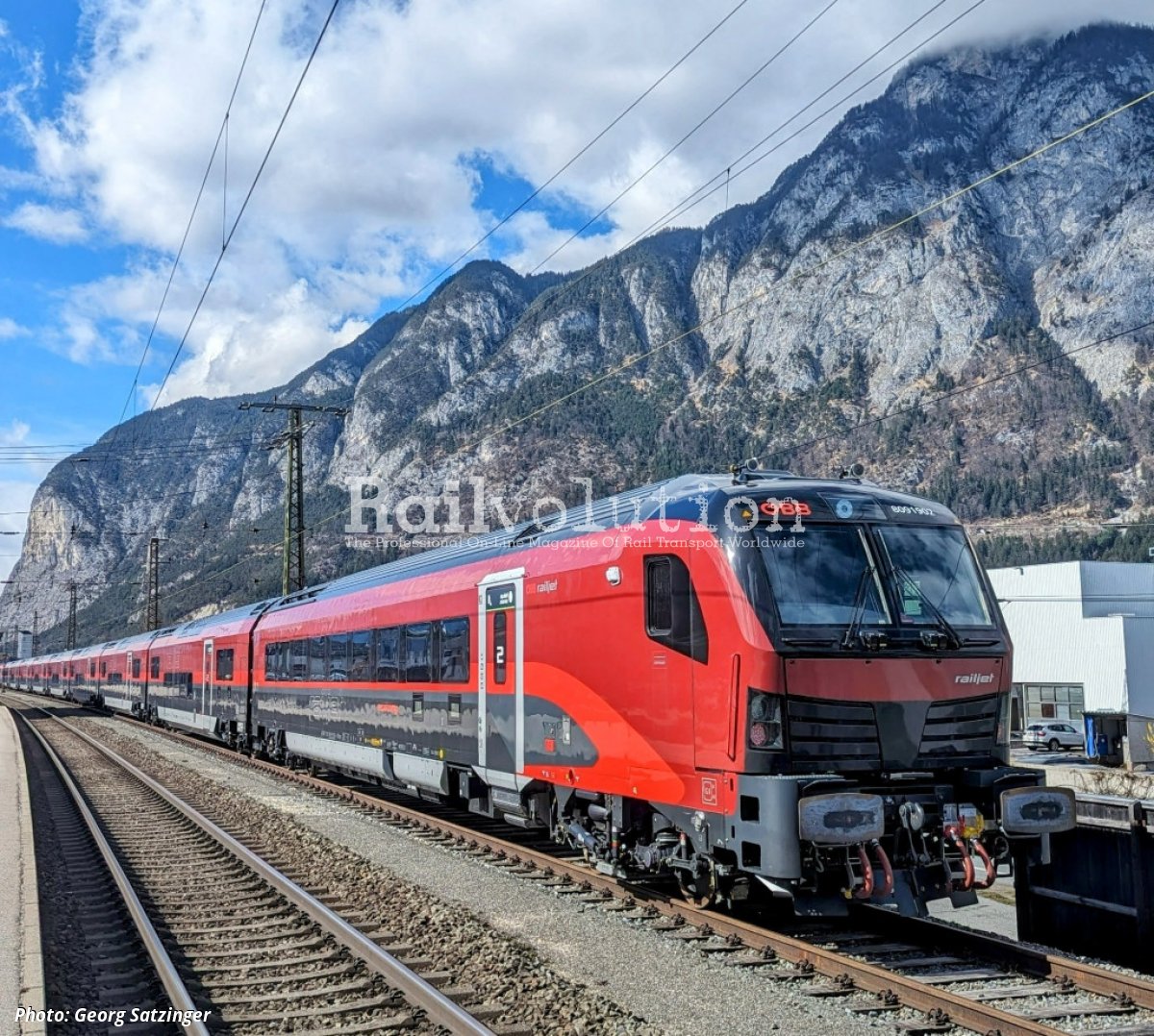 First railjet 2 in passenger service | Railvolution