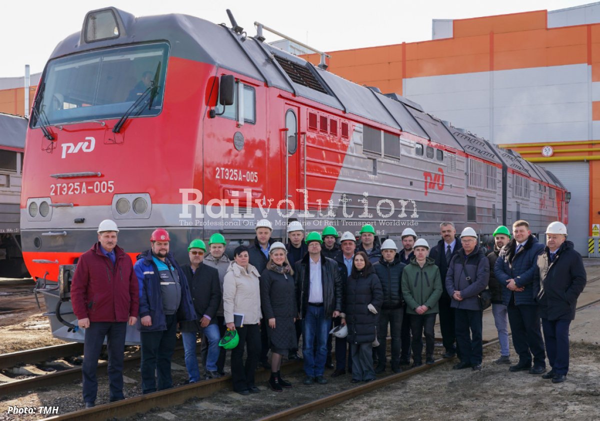 BMZ has mastered the mid-repair of the Class 2TE25A | Railvolution
