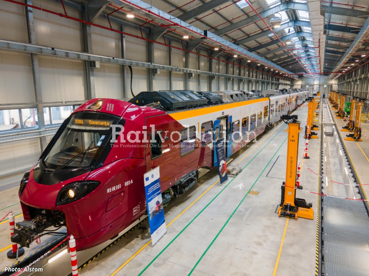 Depou Alstom Grivita pentru trenuri electrice | Railvolution