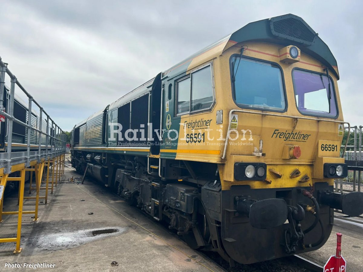 Freightliner's first Class 66 locomotive with ETCS | Railvolution