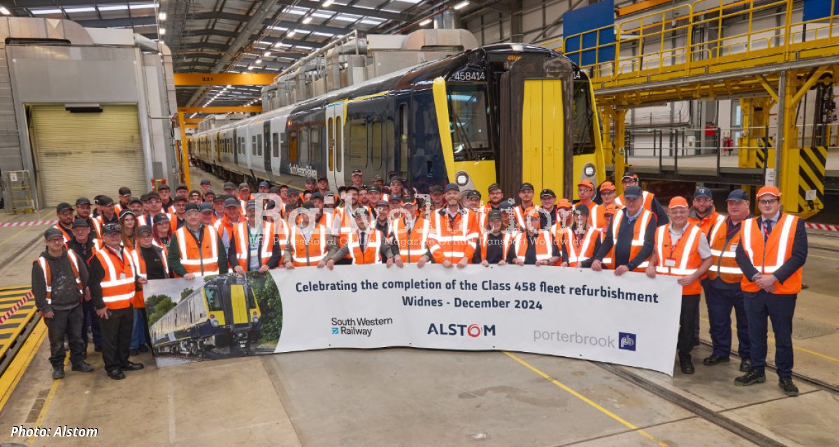 Refurbishment Of Swrs Class 458 Fleet Complete Railvolution