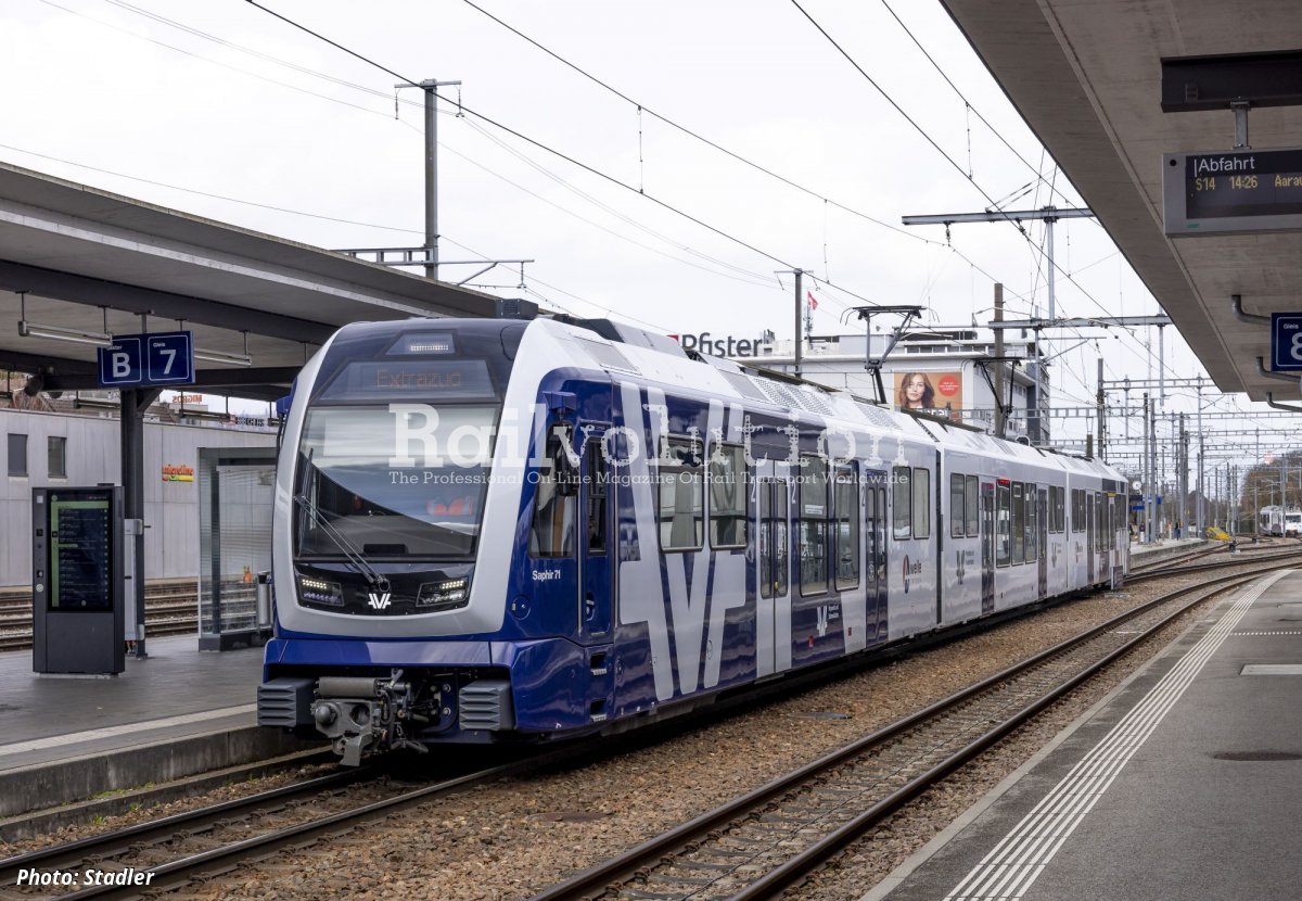 First Saphir II for Aargau | Railvolution