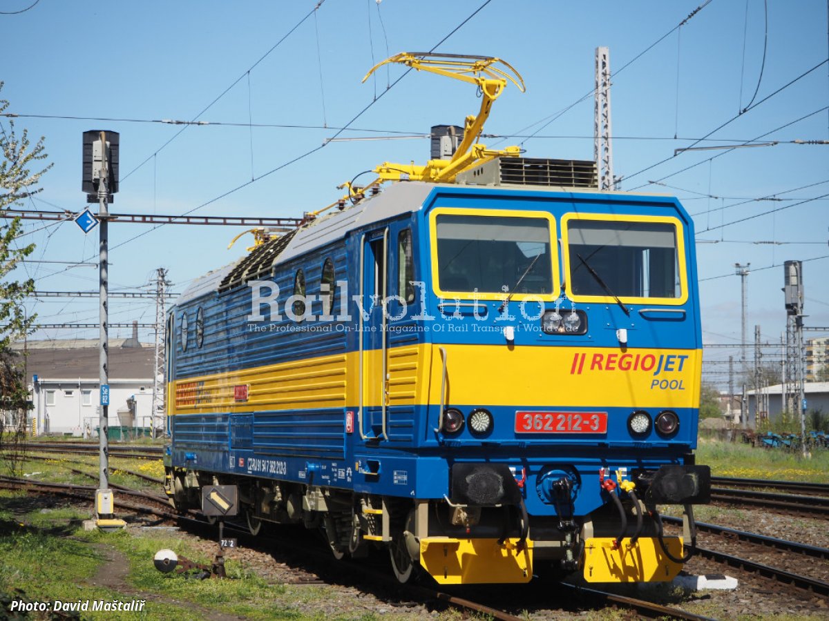 First Class 362 locomotive for RegioJet | Railvolution