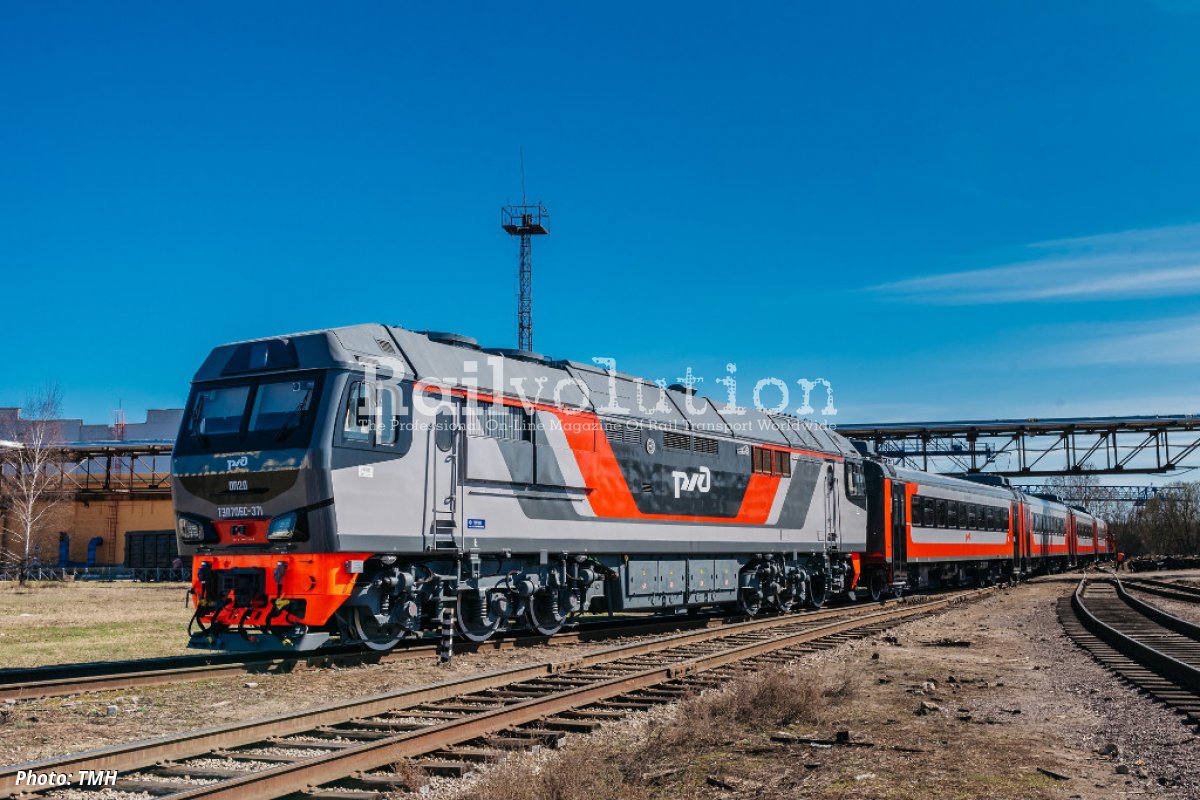 Class DP2D diesel-powered push-pull train for RZD | Railvolution