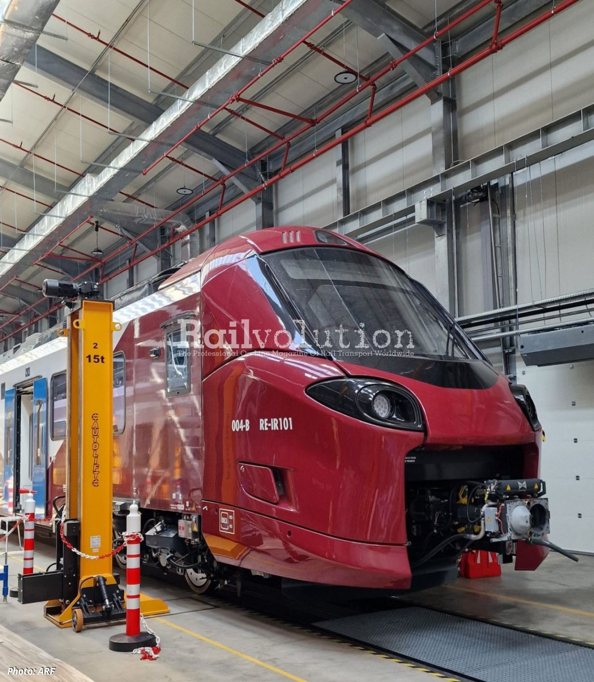 Coradia Stream EMUs deliveries to ARF | Railvolution
