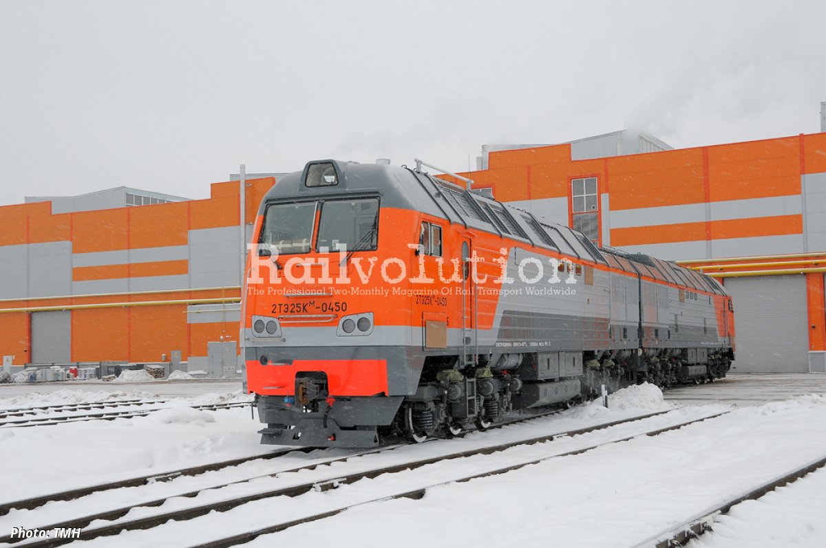 First Class 2TE25KM For Kazakhstan | Railvolution