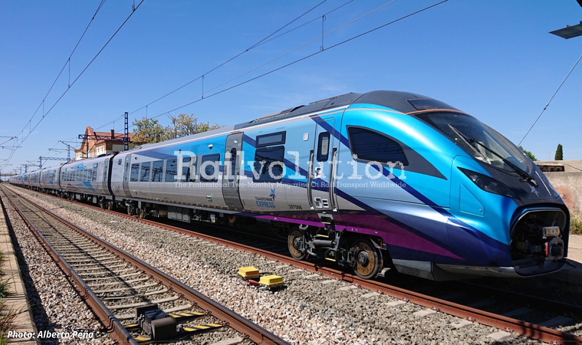 TPE’s Class 397s On Test In Spain | Railvolution