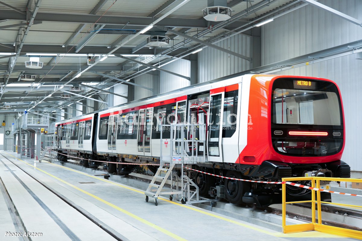 The First Next-Generation Train For Line B Of The Lyon Metro | Railvolution
