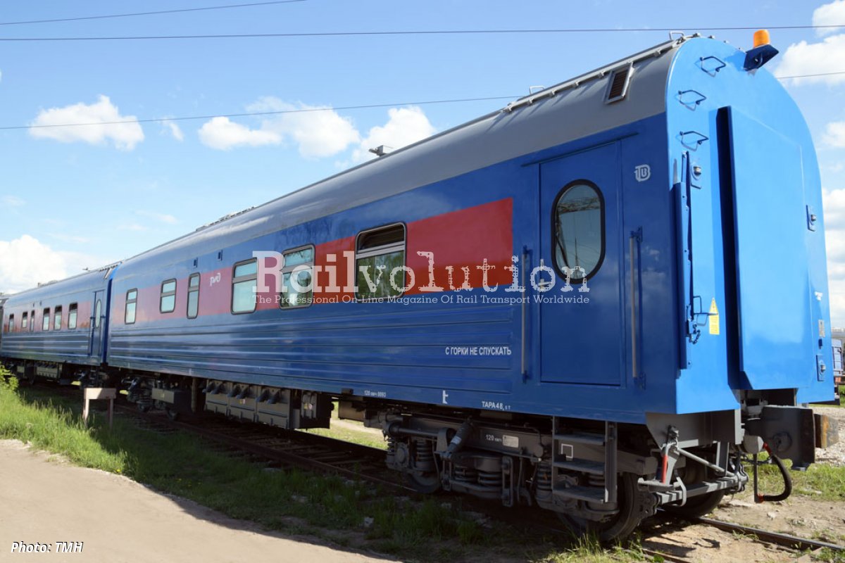 Escort Carriages For RZD Freight Trains | Railvolution