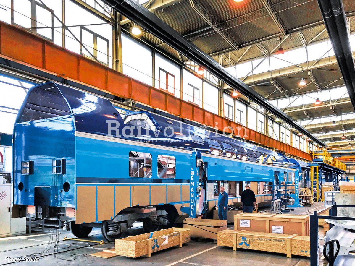 Assembly Of The New ČD Double Deck Push-Pull Trains | Railvolution