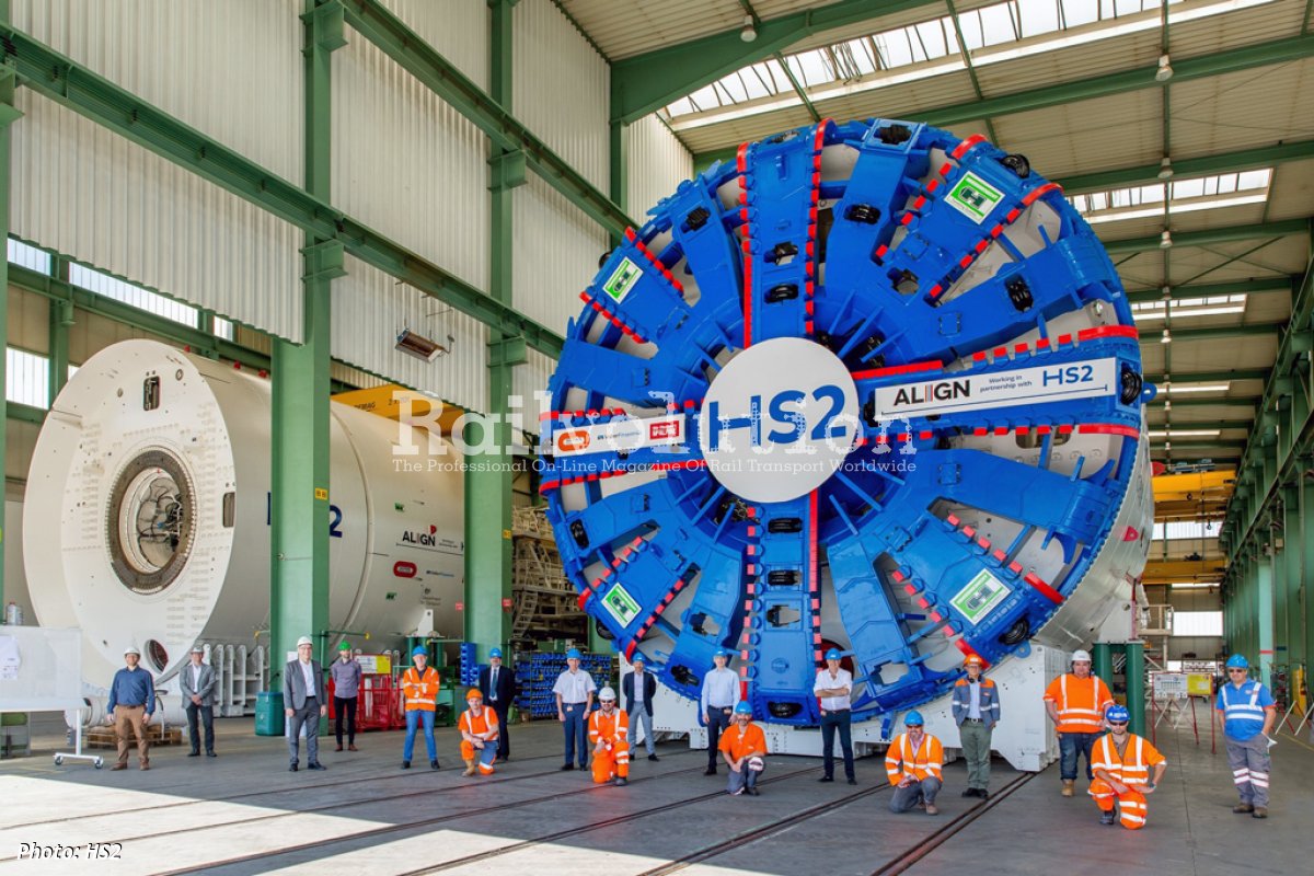 HS2 Tunnelling Machines Set To Leave Factory | Railvolution